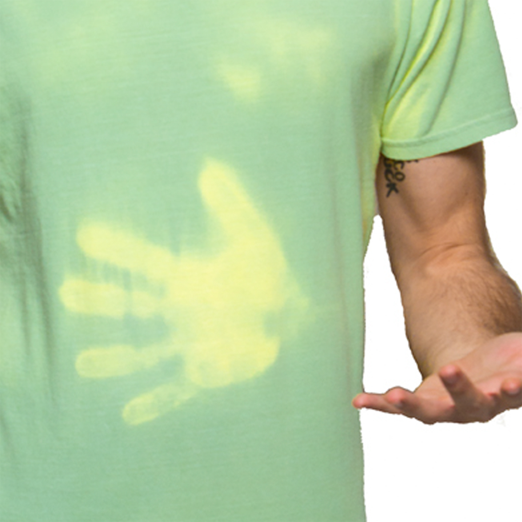 Promotional t-shirts color changing like 90s Hypercolor